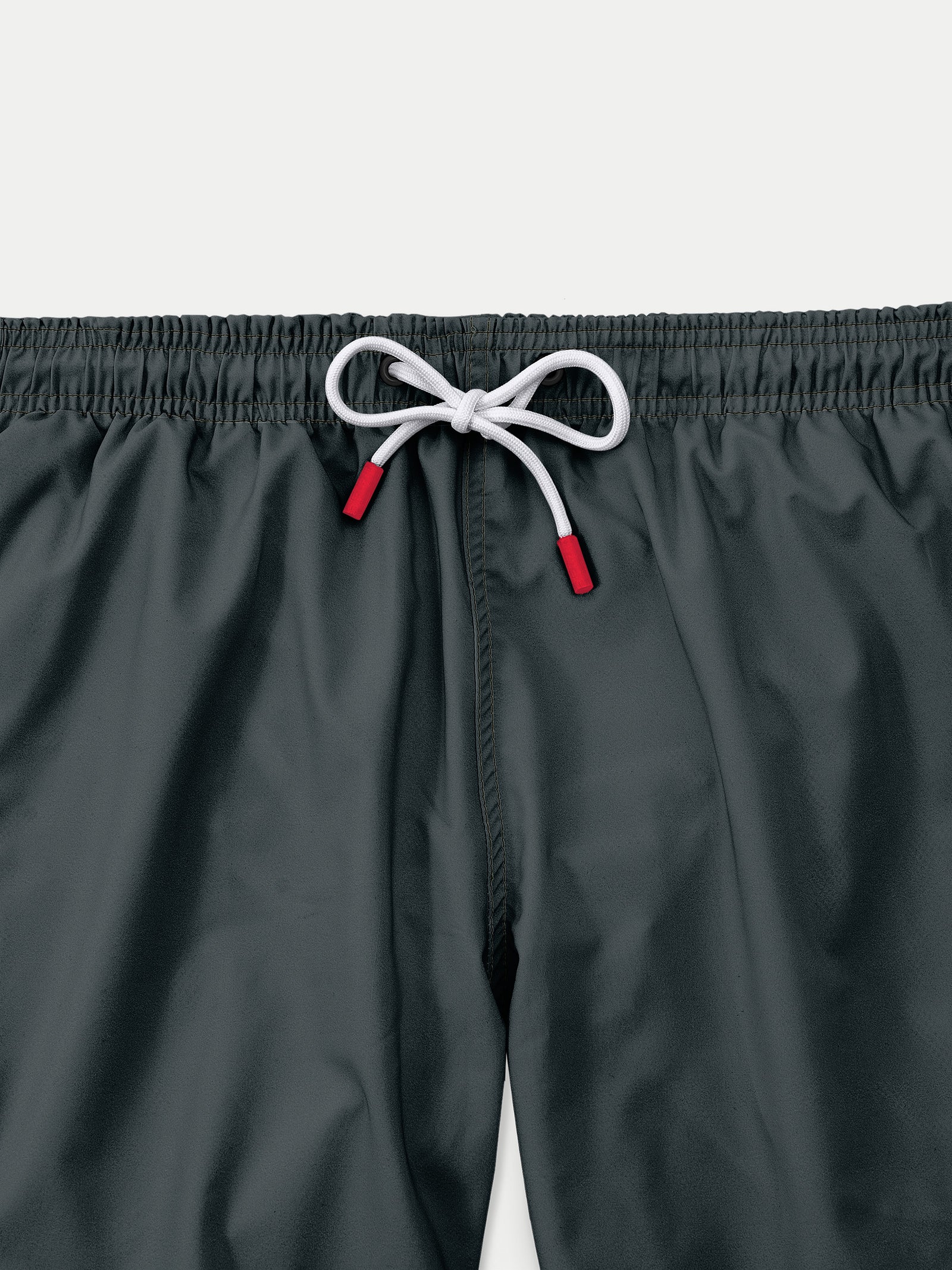 Versatile Style with ‘Basic Gray’ Men's Swim Trunks | 98 Coast Av.