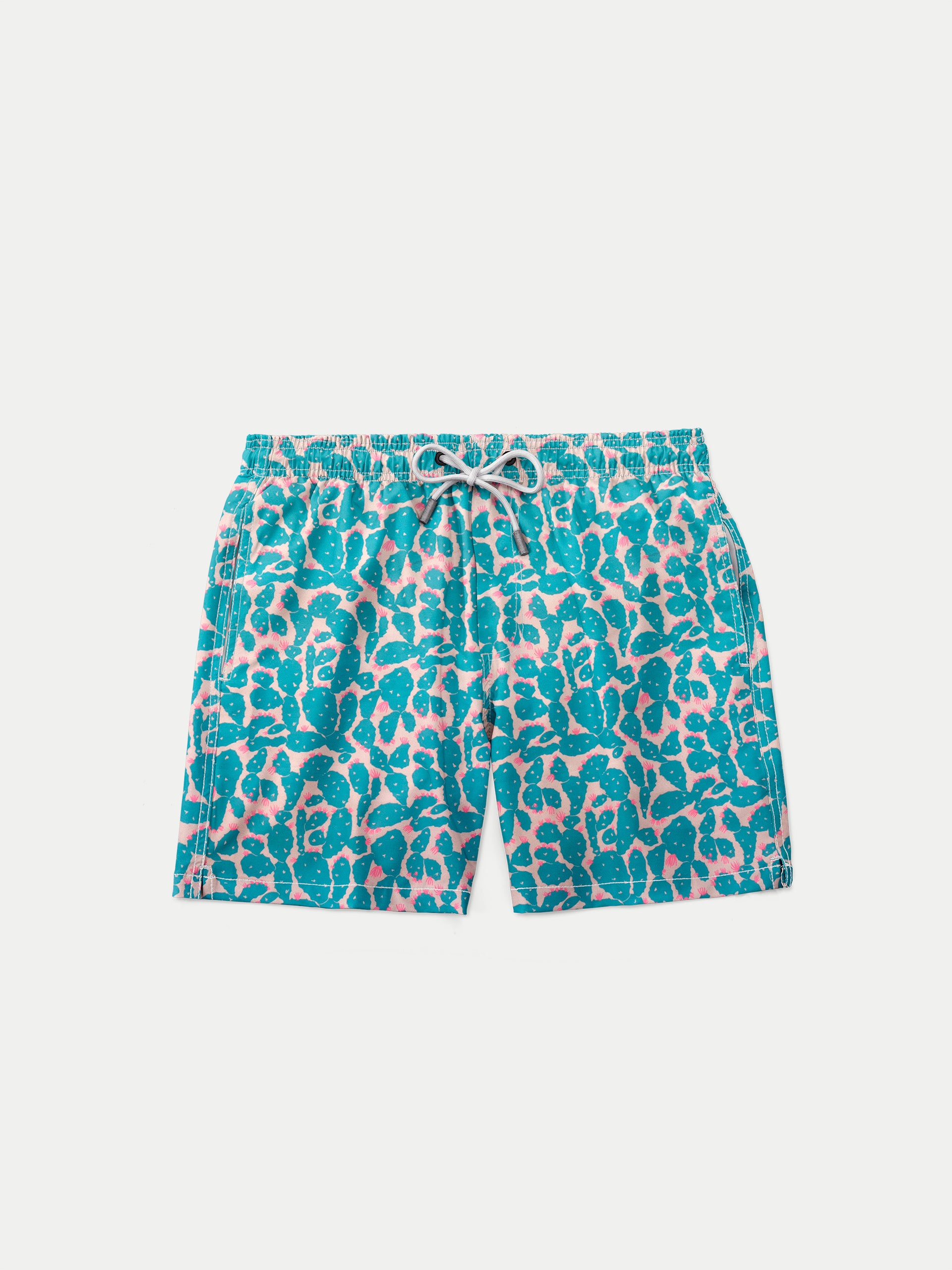 'Cactus Aqua' Boys Swim Shorts | 98 Coast Av.