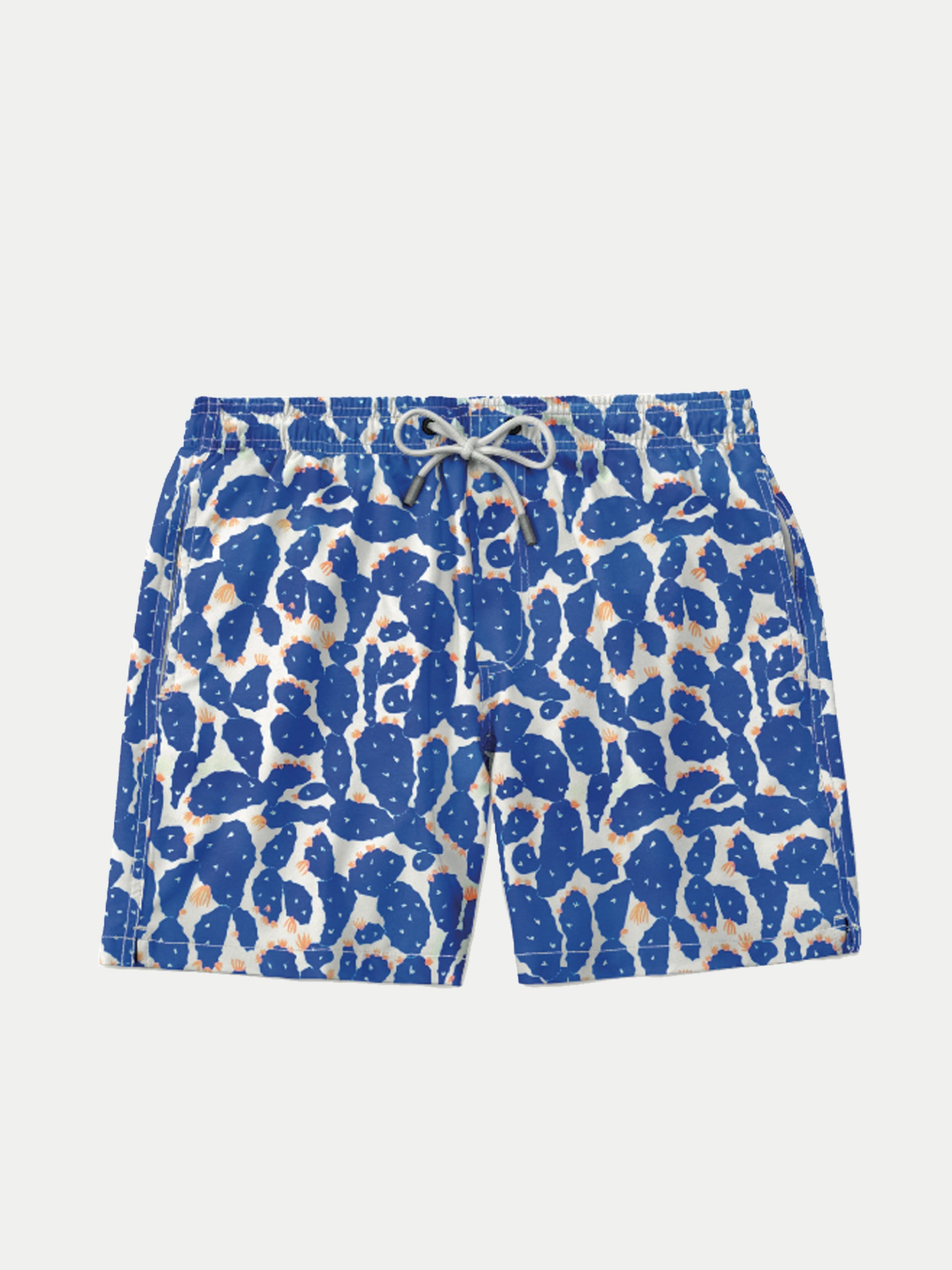 'Cactus Blue' Swim Trunks for Men | 98 Coast Av.
