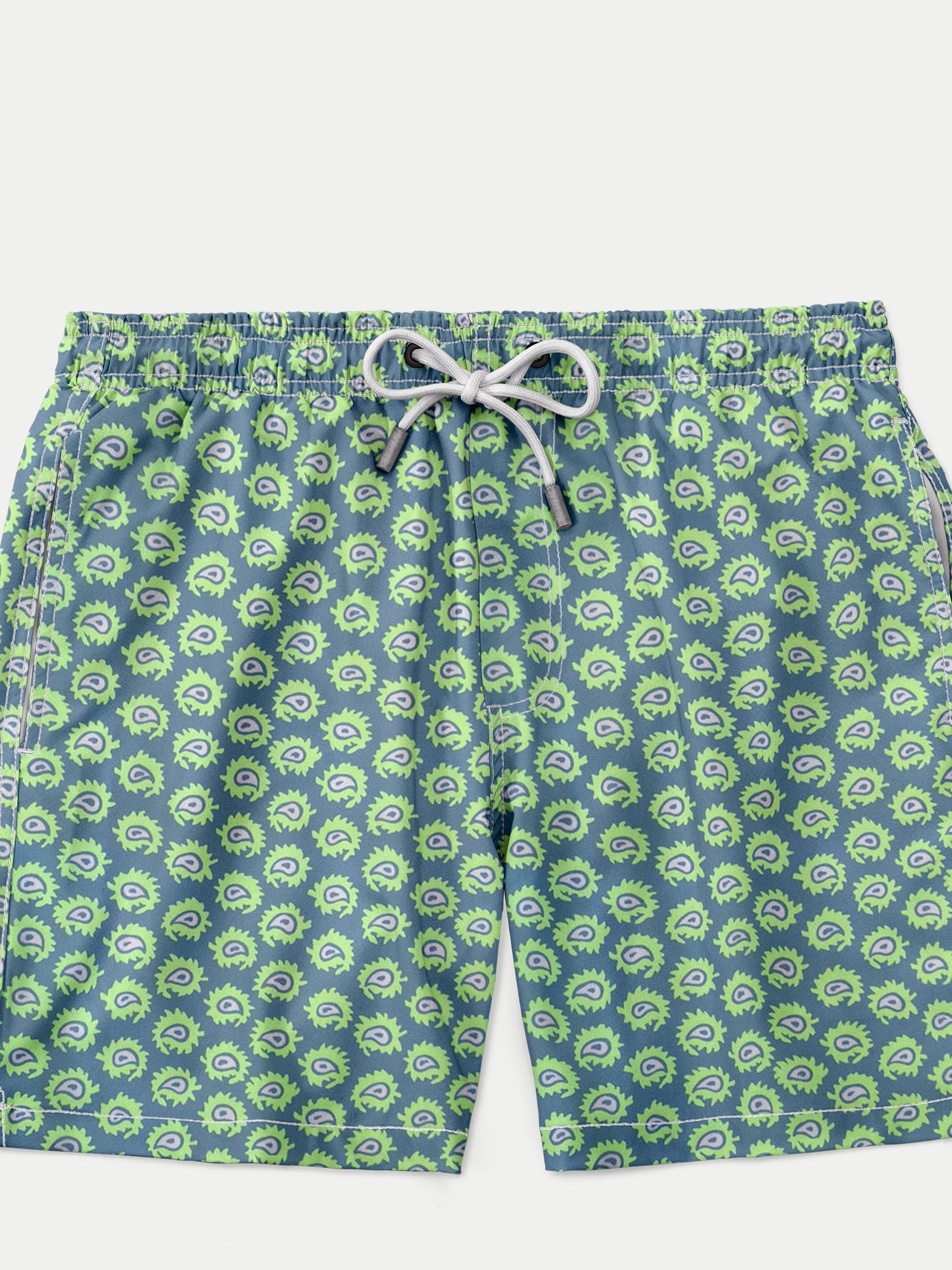'Electric Green' Boys Swim Shorts | 98 Coast Av.